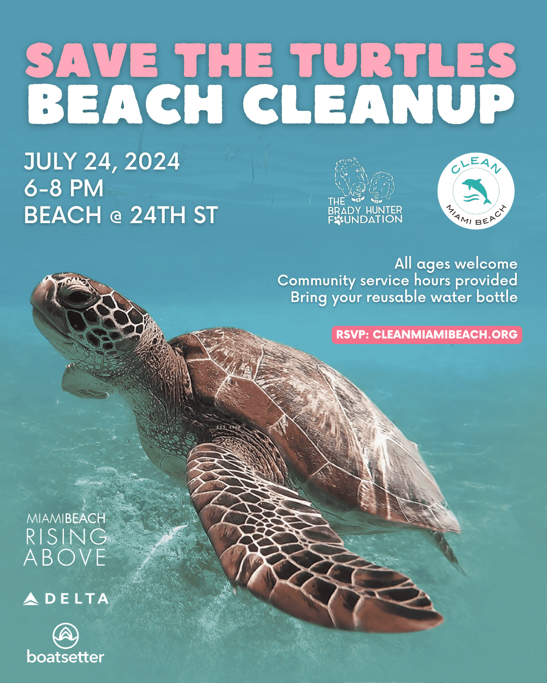 Save The Turtles Beach Cleanup - Join Us for a Day of Ocean Protection ...
